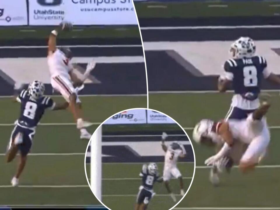 Robert Morris’ Rob Carter Jr. makes insane one-handed interception: ‘Are you kidding me?’