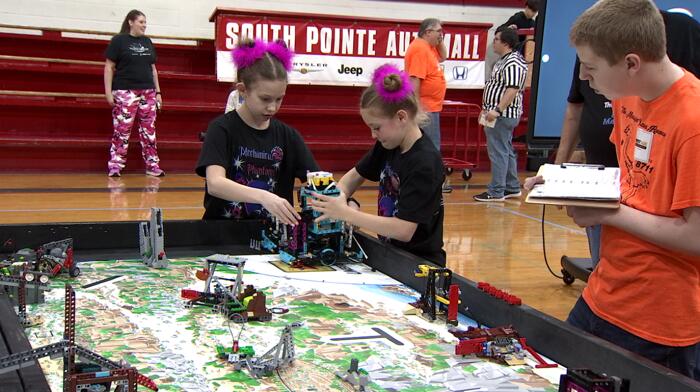 Student Teams Gather To Compete In Oklahoma First Lego League Challenge