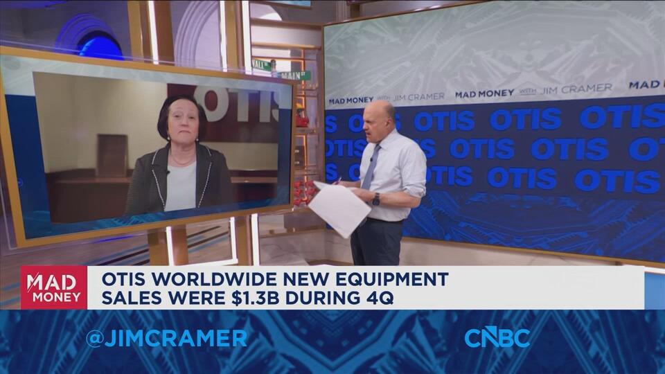 Otis Worldwide CEO Judy Marks goes one-on-one with Jim Cramer - NewsBreak