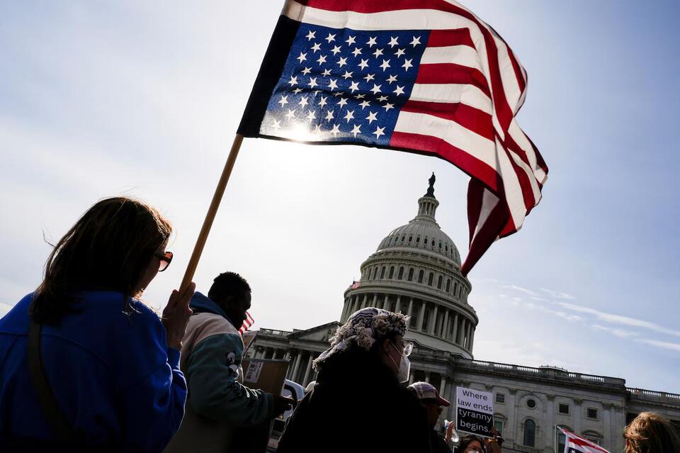 ‘He is trying to divide us’: How a dispute over American flags turned ...
