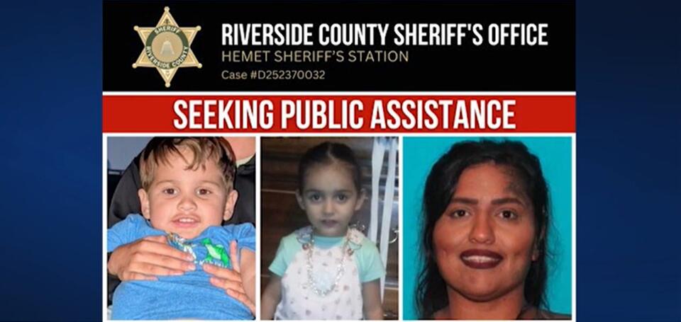 Authorities Search for Missing Hemet Mother and Two Young Children ...