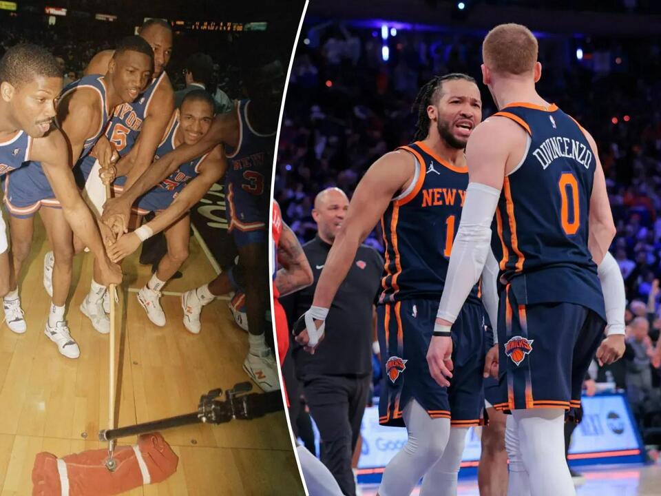 Knicks’ mop celebration after 1989 76ers sweep is bold statement ...