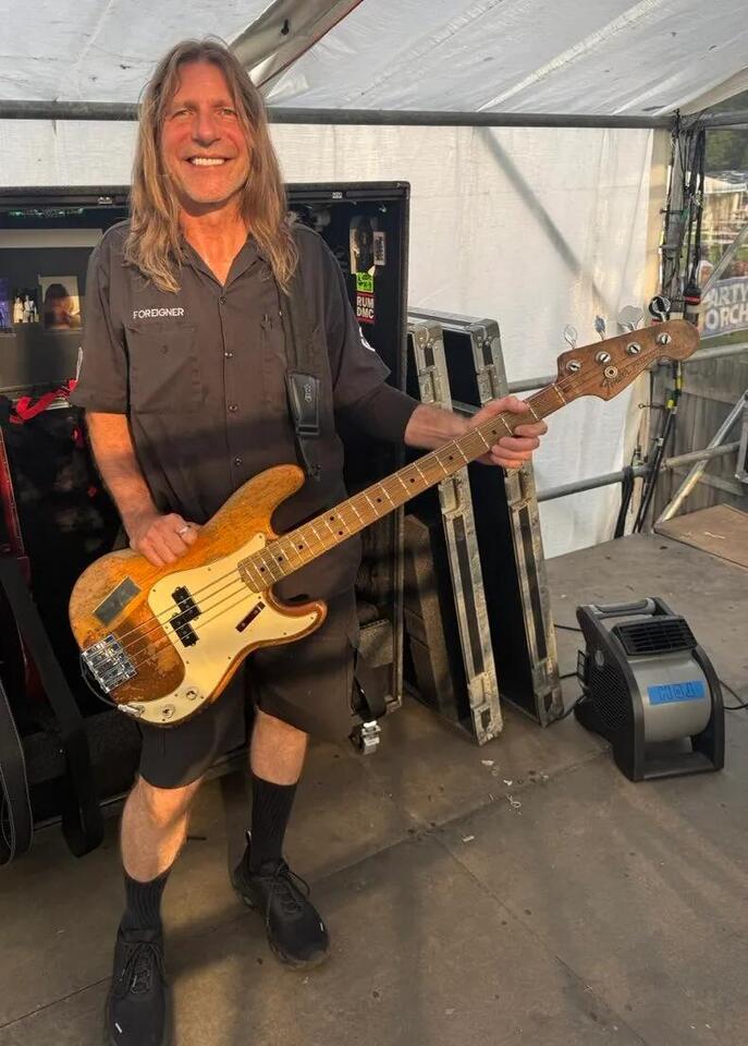 Terry Welty on the Road with Foreigner and Jeff Pilson’s Bass Setup ...