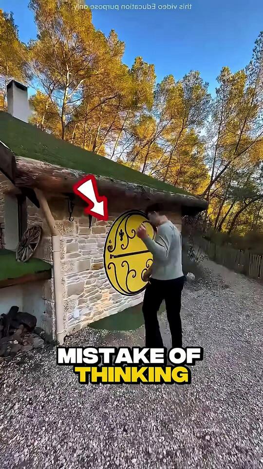 Hidden Painting Reveals Secret House with Rooms and a Slide Exit shorts ...