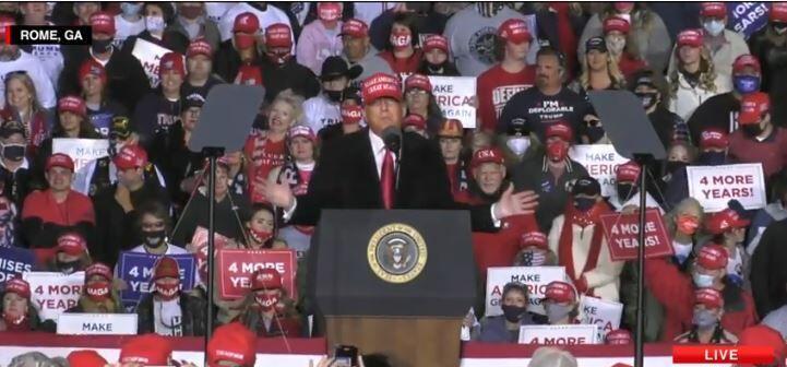 Rome Preps for Trump Rally Amid Last Call for Early Voting - NewsBreak