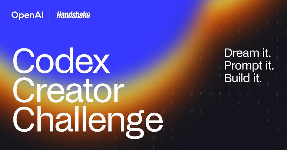 OpenAI and Handshake launch Codex Creator Challenge for students ...