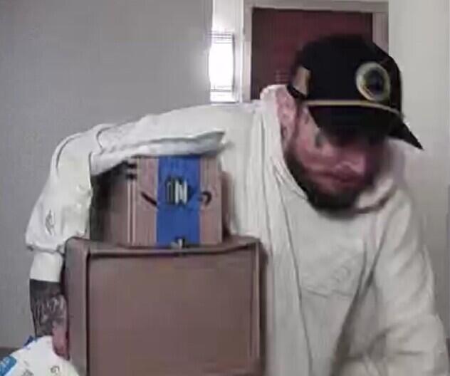 Irvine police are searching for an alleged package thief. They've ...