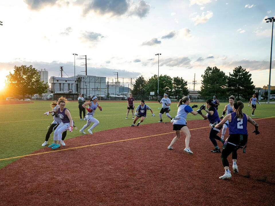 Girls, women, trans and nonbinary flag football players in Denver are ...