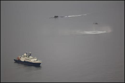 Russian submarine followed spy ship into British waters as it mapped ...