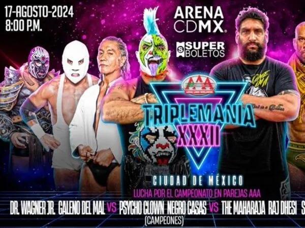Raj Dhesi (Jinder Mahal), Matt Riddle, More Set For AAA Triplemanía ...