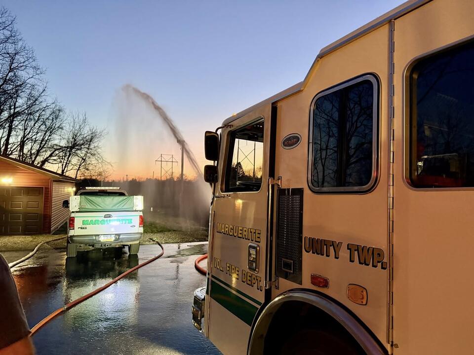 Local fire departments hold joint training session - NewsBreak