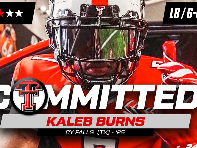 Commit! Texas Tech lands 2025 LB Kaleb Burns