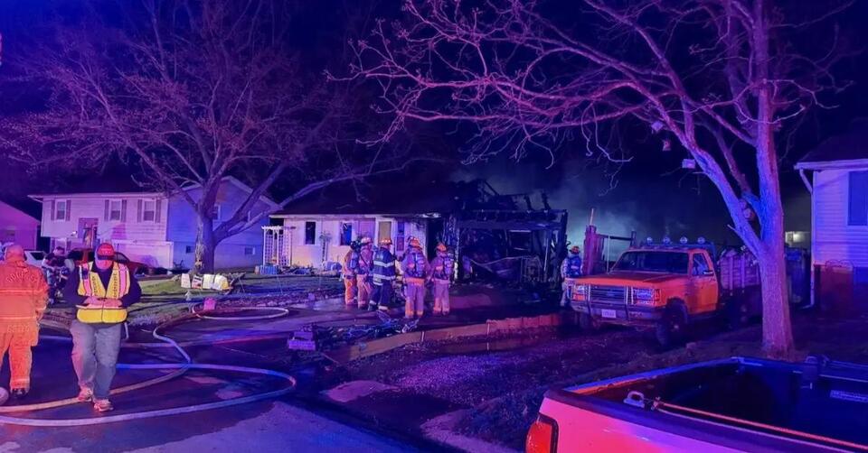 Godfrey House Fire Leaves Severe Property Damage, No Injuries Confirmed ...