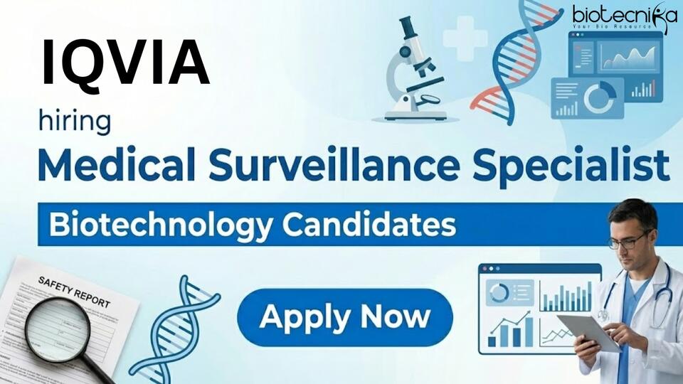 Biotechnology Job at IQVIA | Apply Now For Medical Surveillance ...
