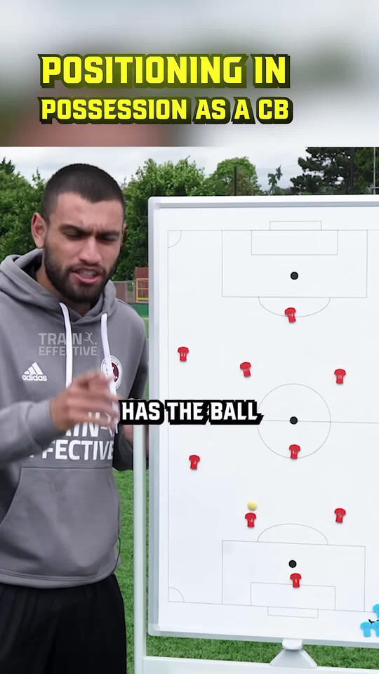 Positioning in possession as a CB football defending soccer - NewsBreak