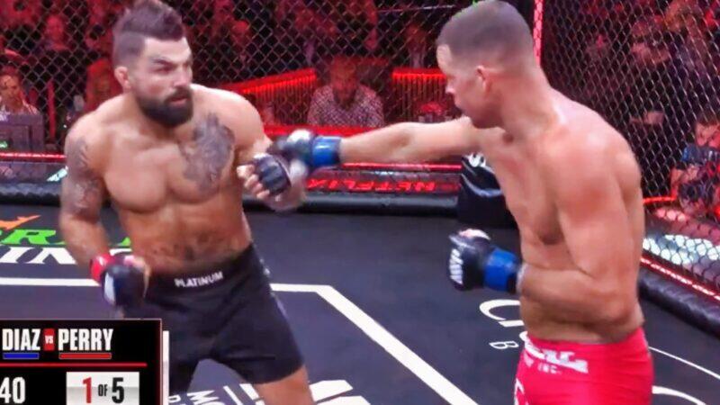Nate Diaz Appeared To Poop His Pants During Loss To Mike Perry – Video ...