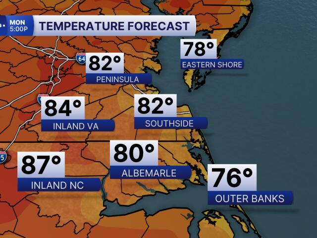 First Warning Forecast: Not as hot today, Extreme heat later this week ...