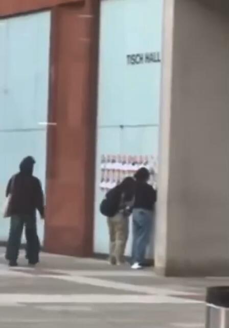 ABSOLUTELY DISGUSTING: NYU students walking around campus removing ...