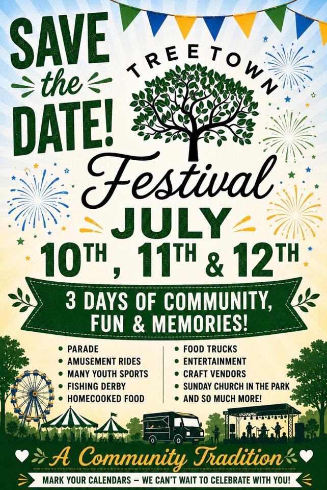 Dates Announced for 2026 Tree Town Festival in Forest - NewsBreak