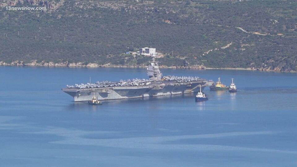 USS Gerald R. Ford on track for 11-month deployment, Navy says - NewsBreak