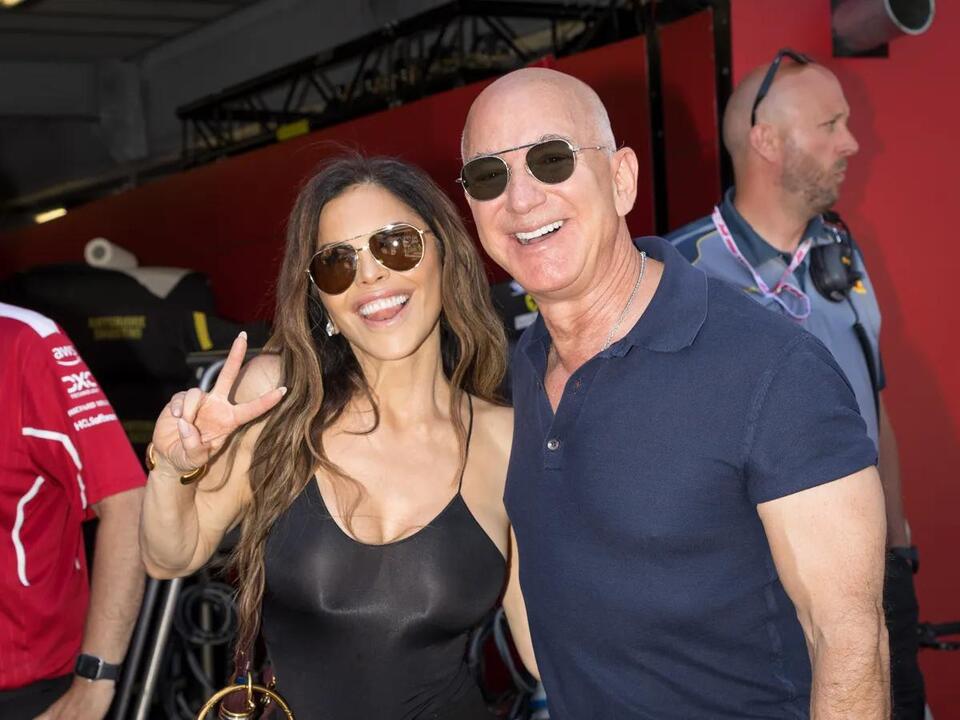 Jeff Bezos and Lauren Sanchez Kick off Wedding Celebrations with ...