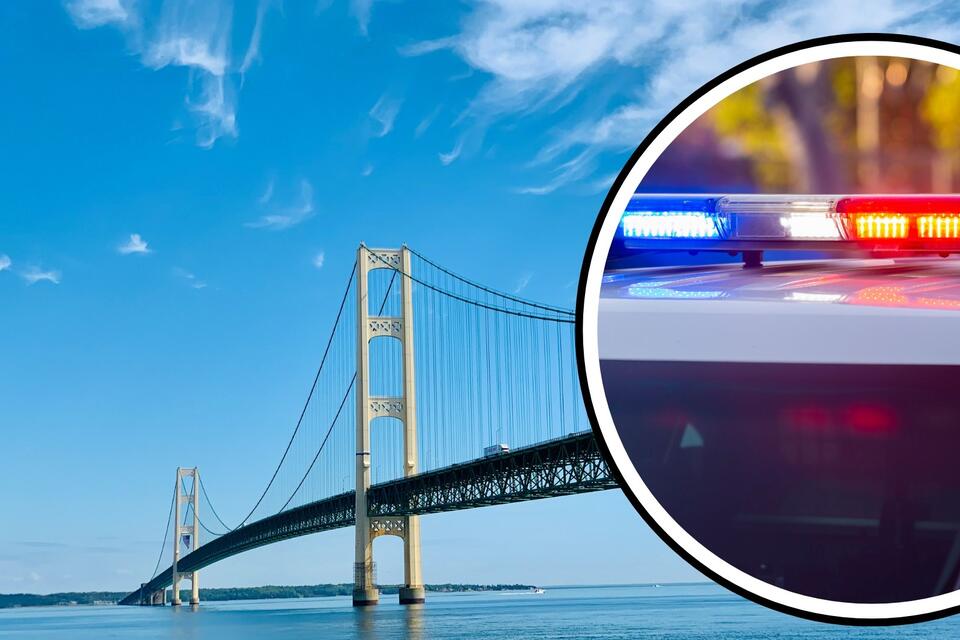 Mackinac Bridge Closed After High-Speed Police Chase - NewsBreak