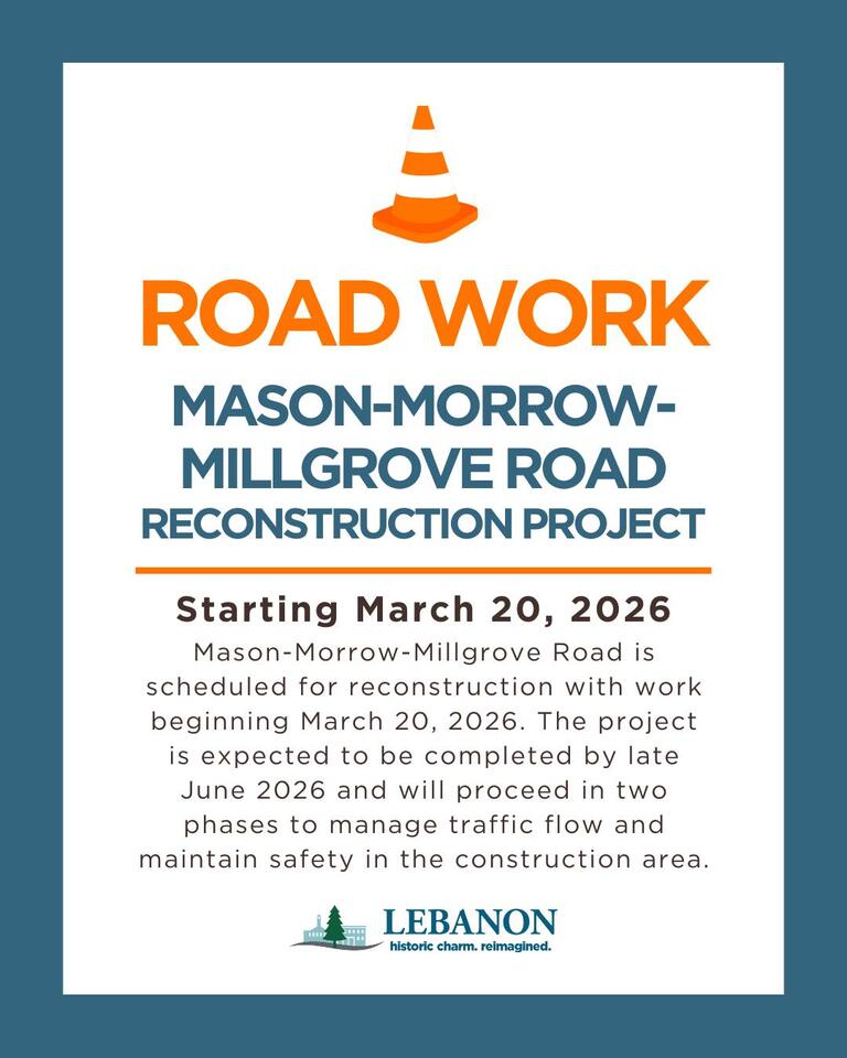 Mason-Morrow-Millgrove Road reconstruction starts March 2026 - NewsBreak